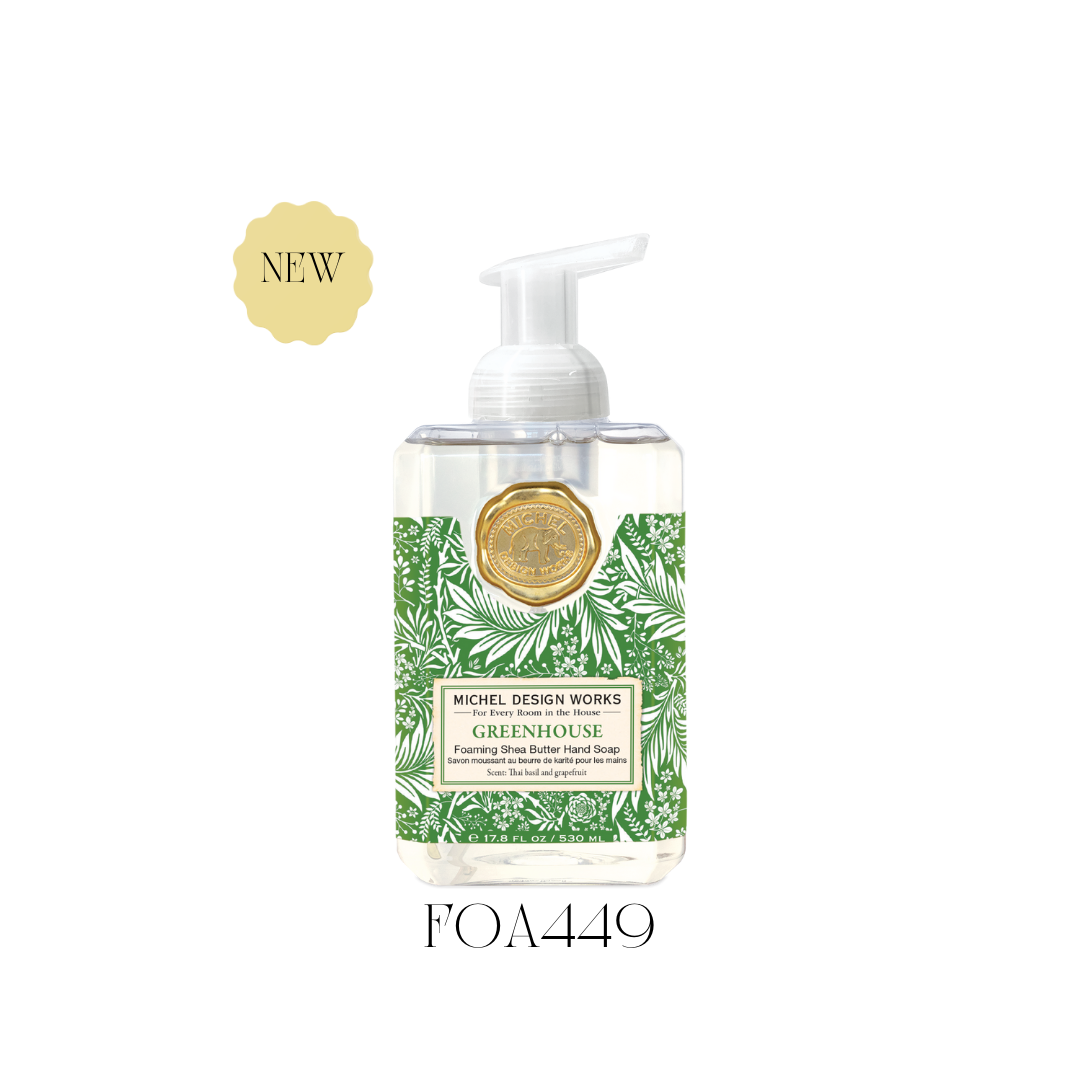 Greenhouse Foaming Soap - Set of 6 – Birds of a Feather Wholesale